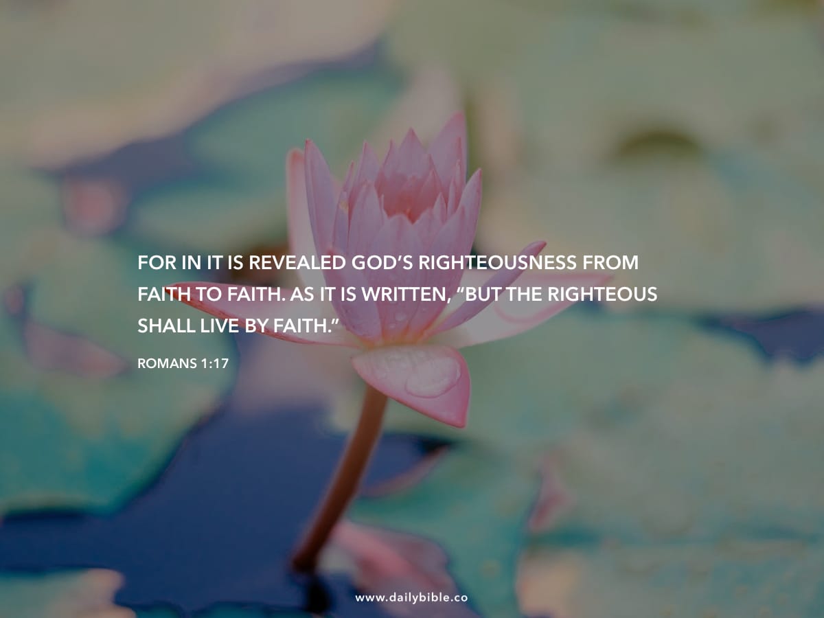 Romans 1:17 - Daily Bible Inspirations