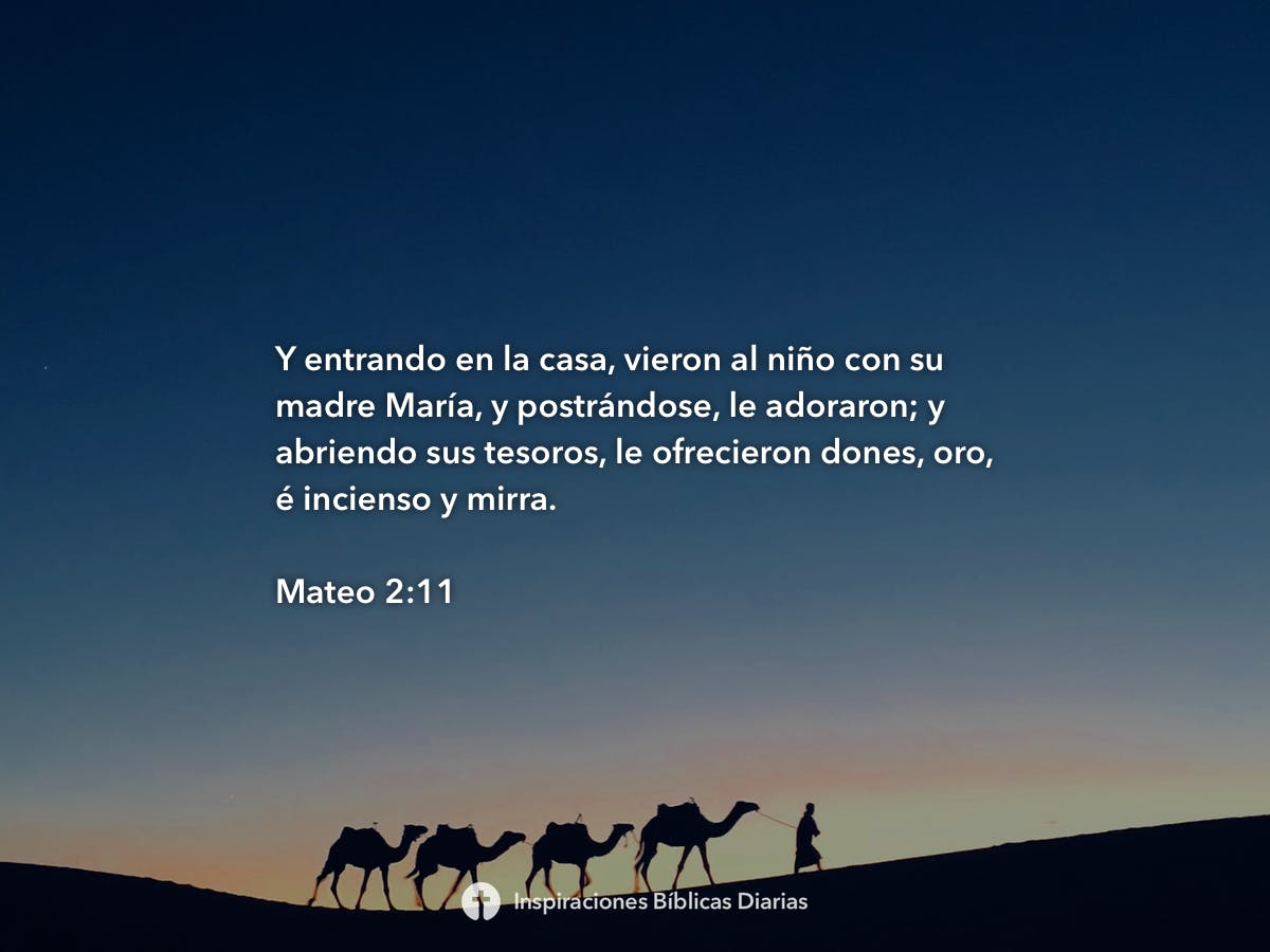 Mateo 2:11 - Inspiraciones Bíblicas Diarias