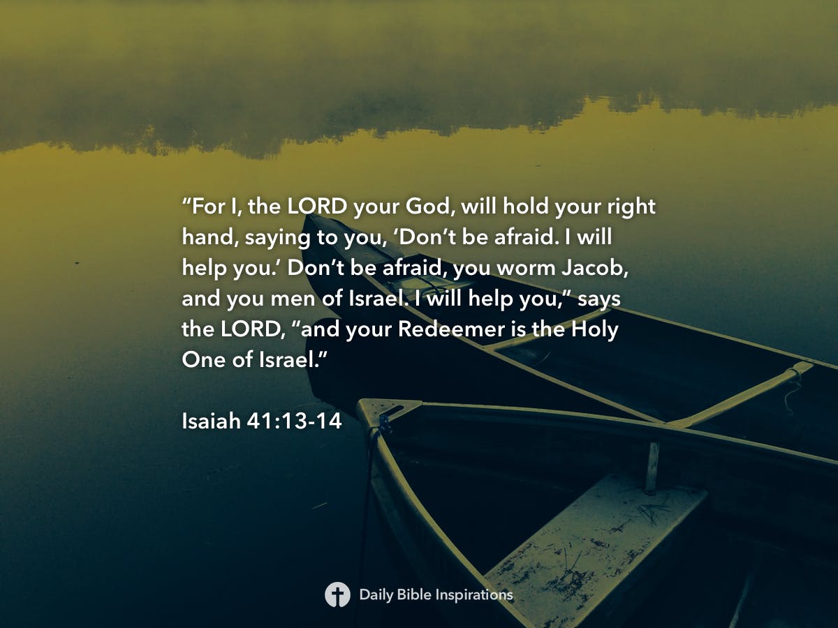 Isaiah 41:13-14 | Daily Bible Inspirations