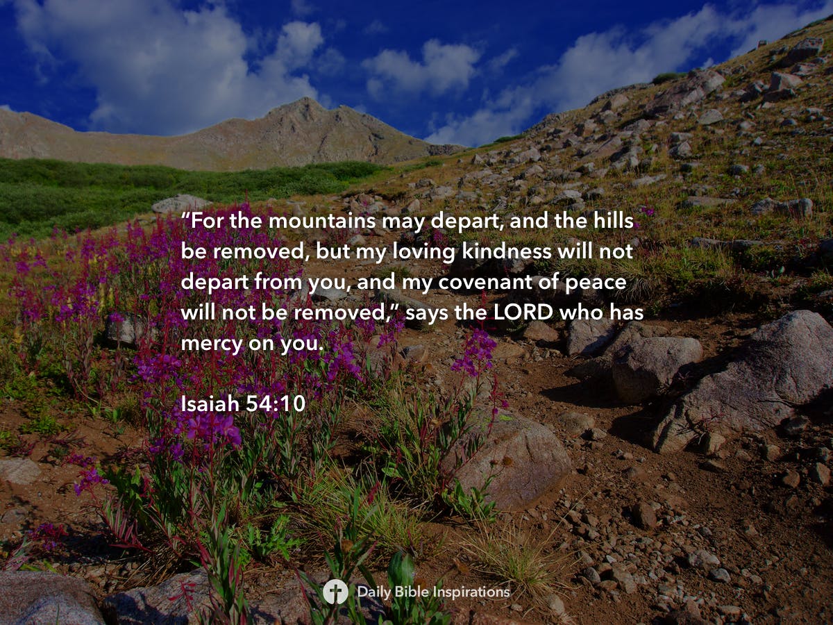 Isaiah 54:10 - Daily Bible Inspirations