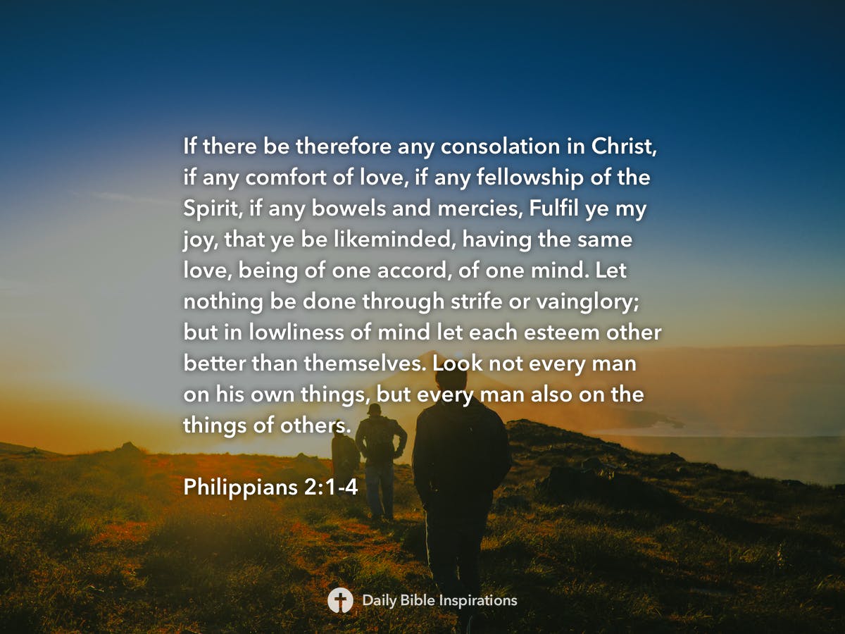 Philippians 2:1-4 - Daily Bible Inspirations