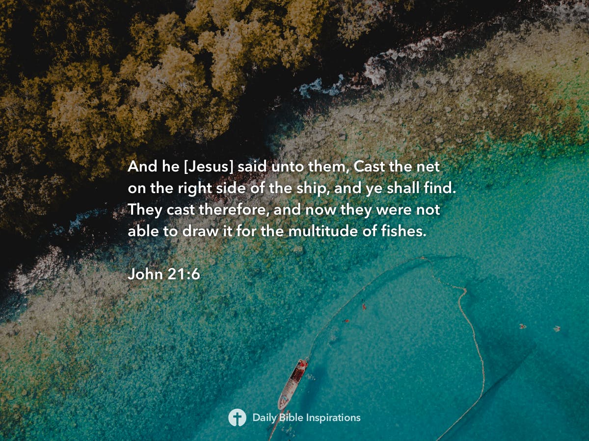 John 21:6 - Daily Bible Inspirations