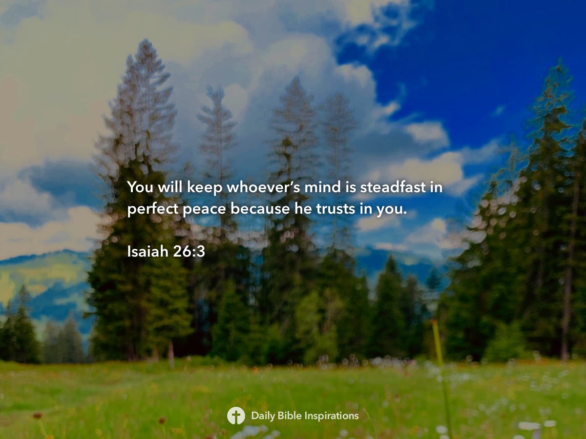 Isaiah 26:3 | Daily Bible Inspirations