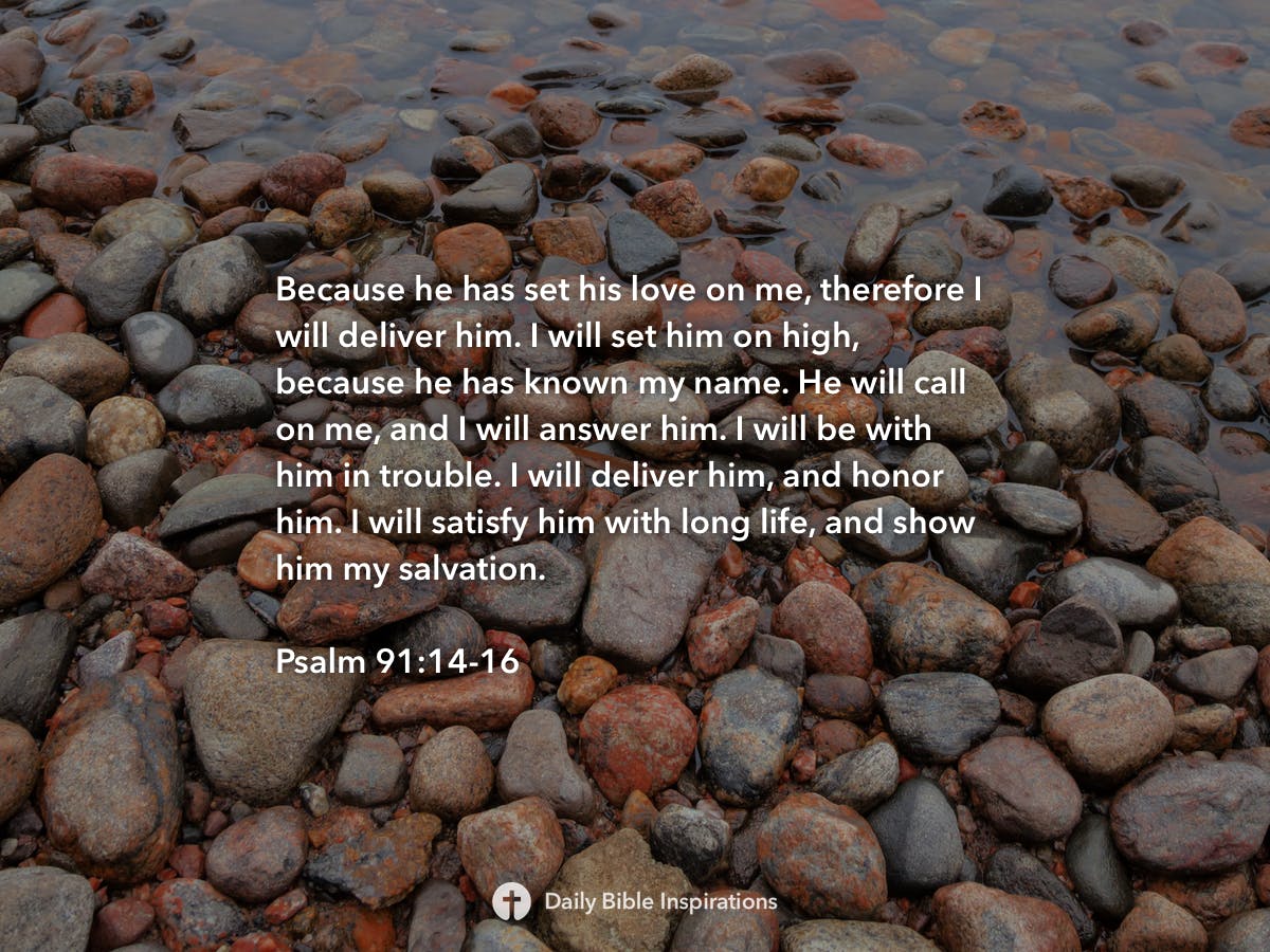 Psalm 91:14-16 - Daily Bible Inspirations