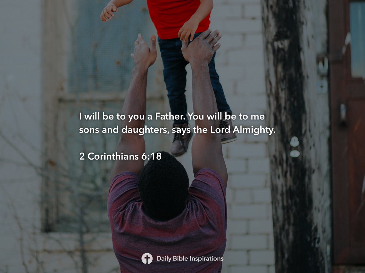 2 Corinthians 6:18 - Daily Bible Inspirations