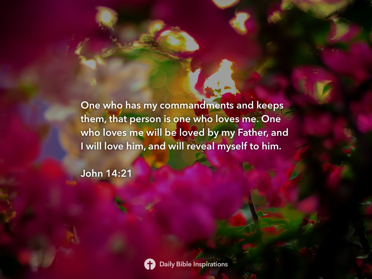 John 14:21 - Daily Bible Inspirations