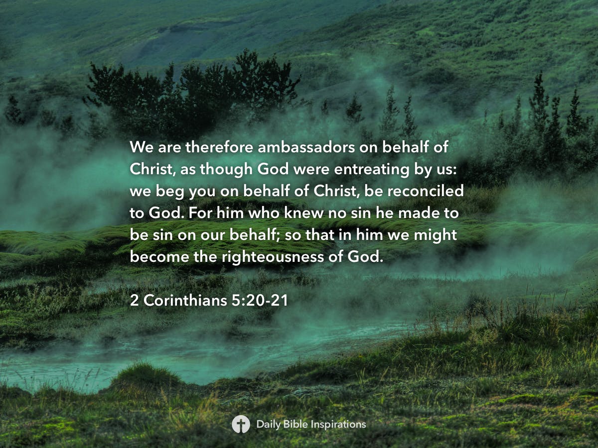 2 Corinthians 5:20-21 | Daily Bible Inspirations
