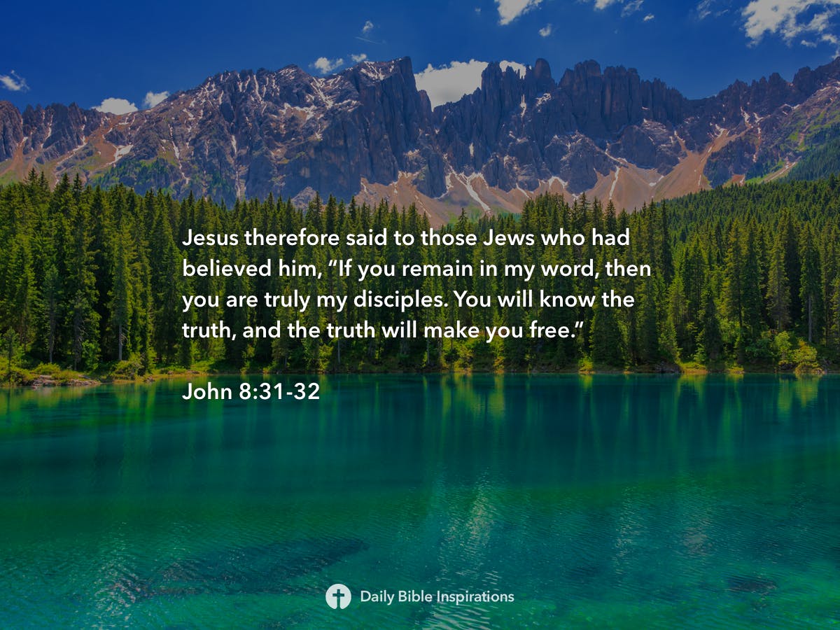 John 8:31-32 - Daily Bible Inspirations