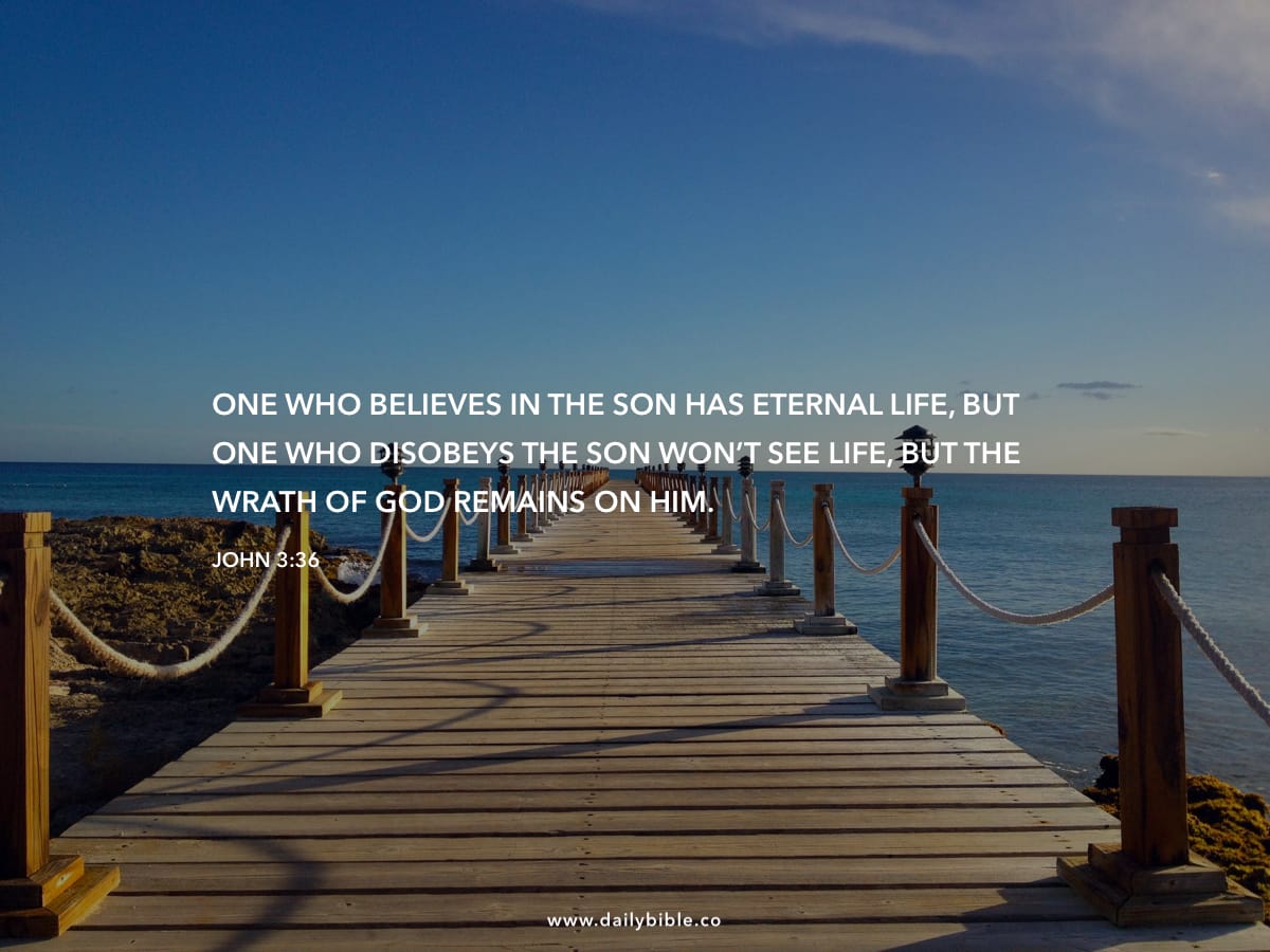 John 3:36 - Daily Bible Inspirations