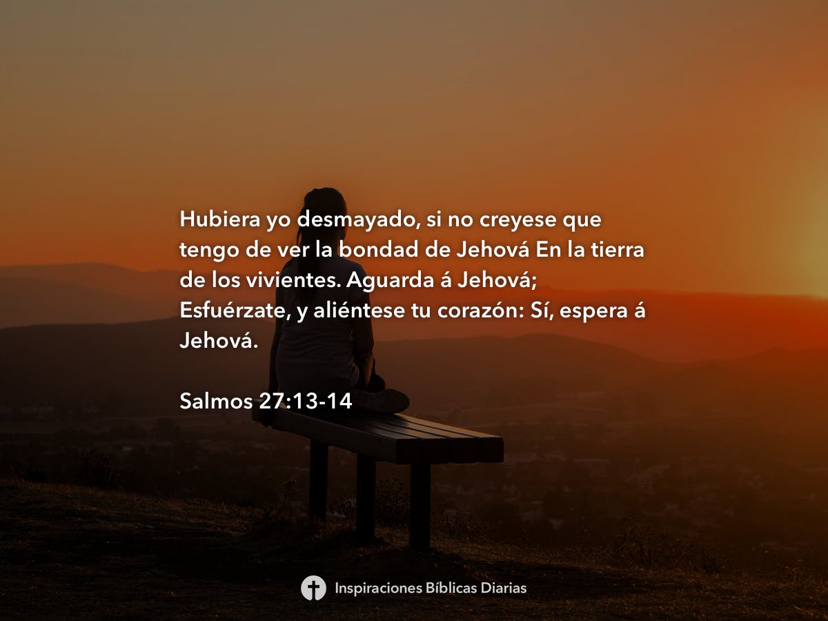 Salmos 27:13-14 - Inspiraciones Bíblicas Diarias
