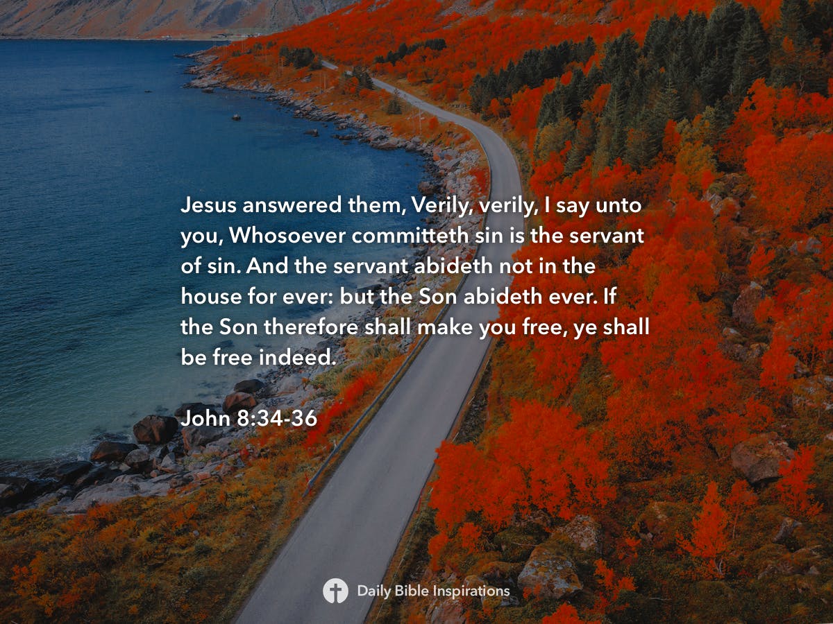 John 8:34-36 | Daily Bible Inspirations