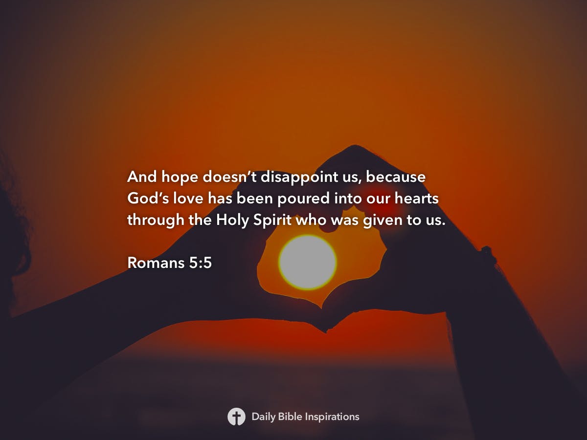 Romans 5:5 - Daily Bible Inspirations