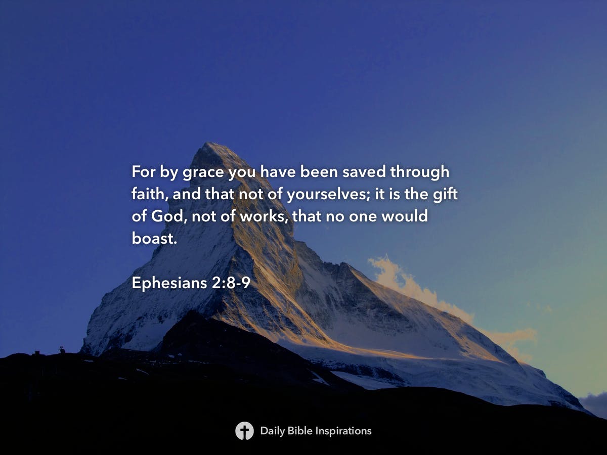 Ephesians 2:8-9 - Daily Bible Inspirations