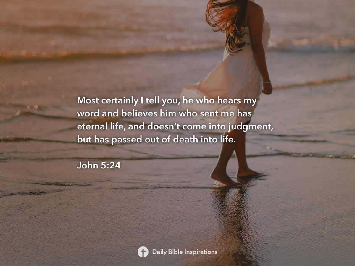John 5:24 - Daily Bible Inspirations