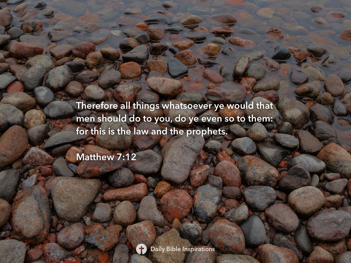 Matthew 7:12 - Daily Bible Inspirations