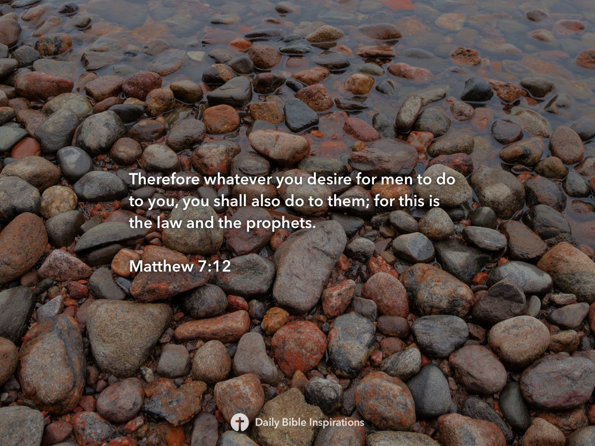 Matthew 7:12 | Daily Bible Inspirations
