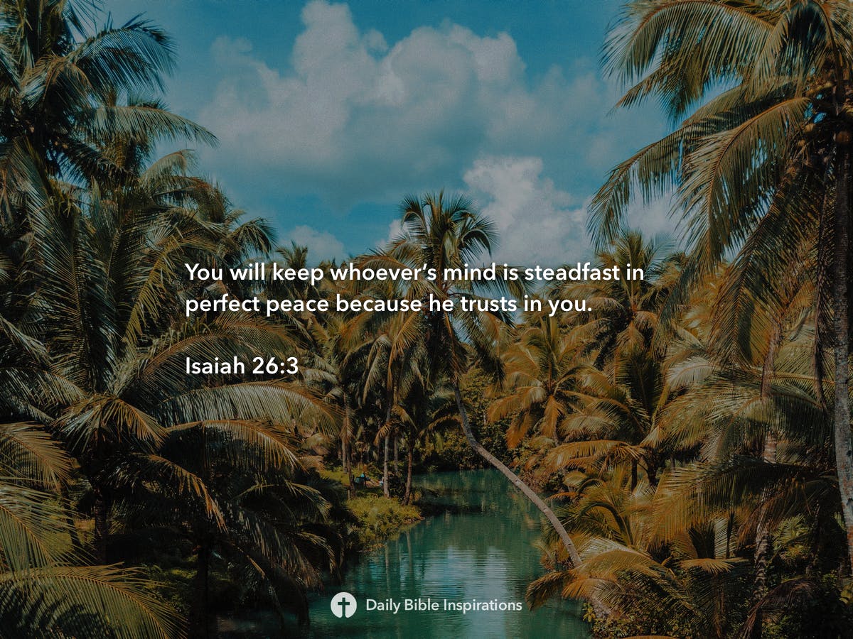 Isaiah 26:3 - Daily Bible Inspirations