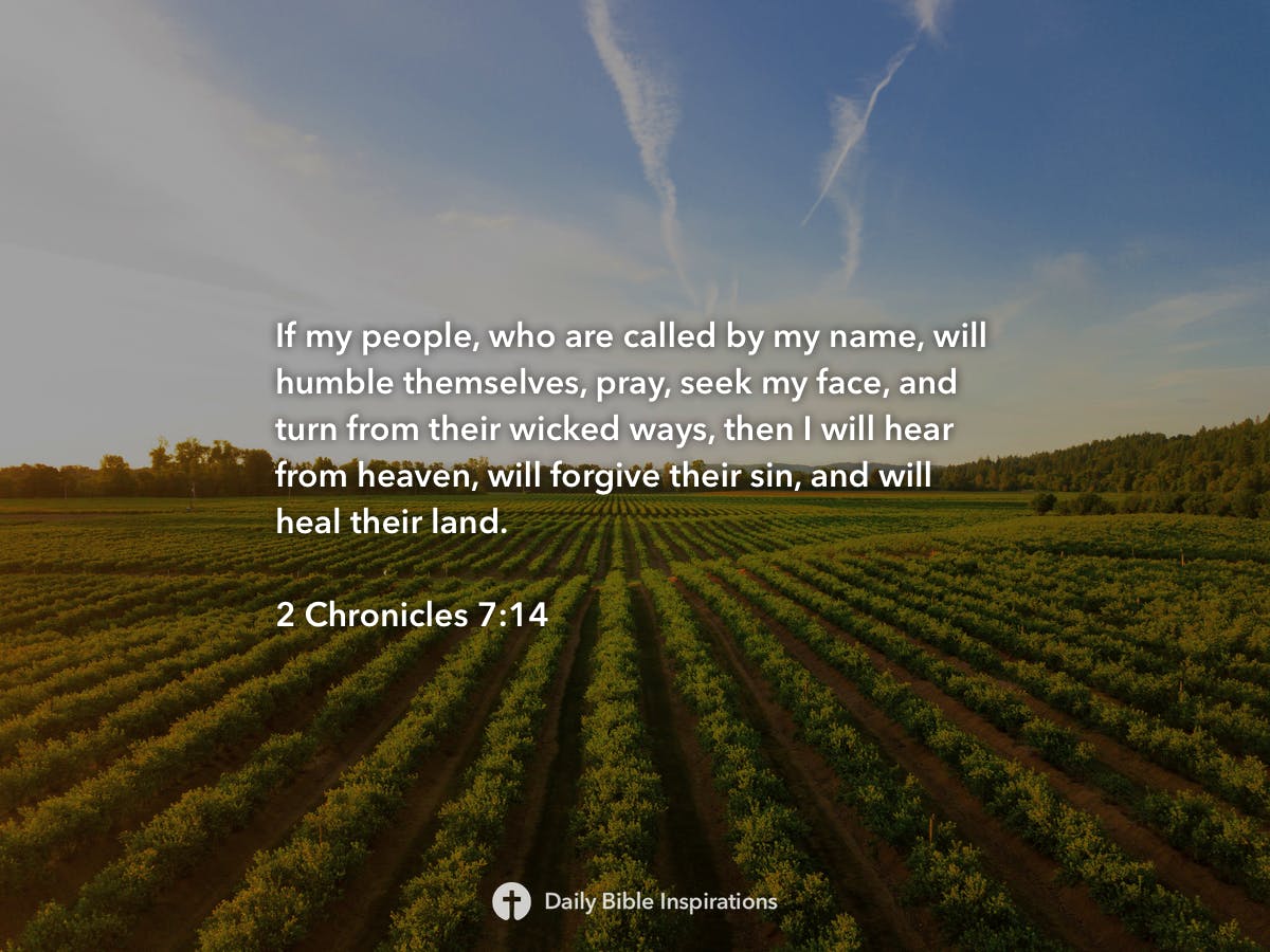 2 Chronicles 7:14 - Daily Bible Inspirations