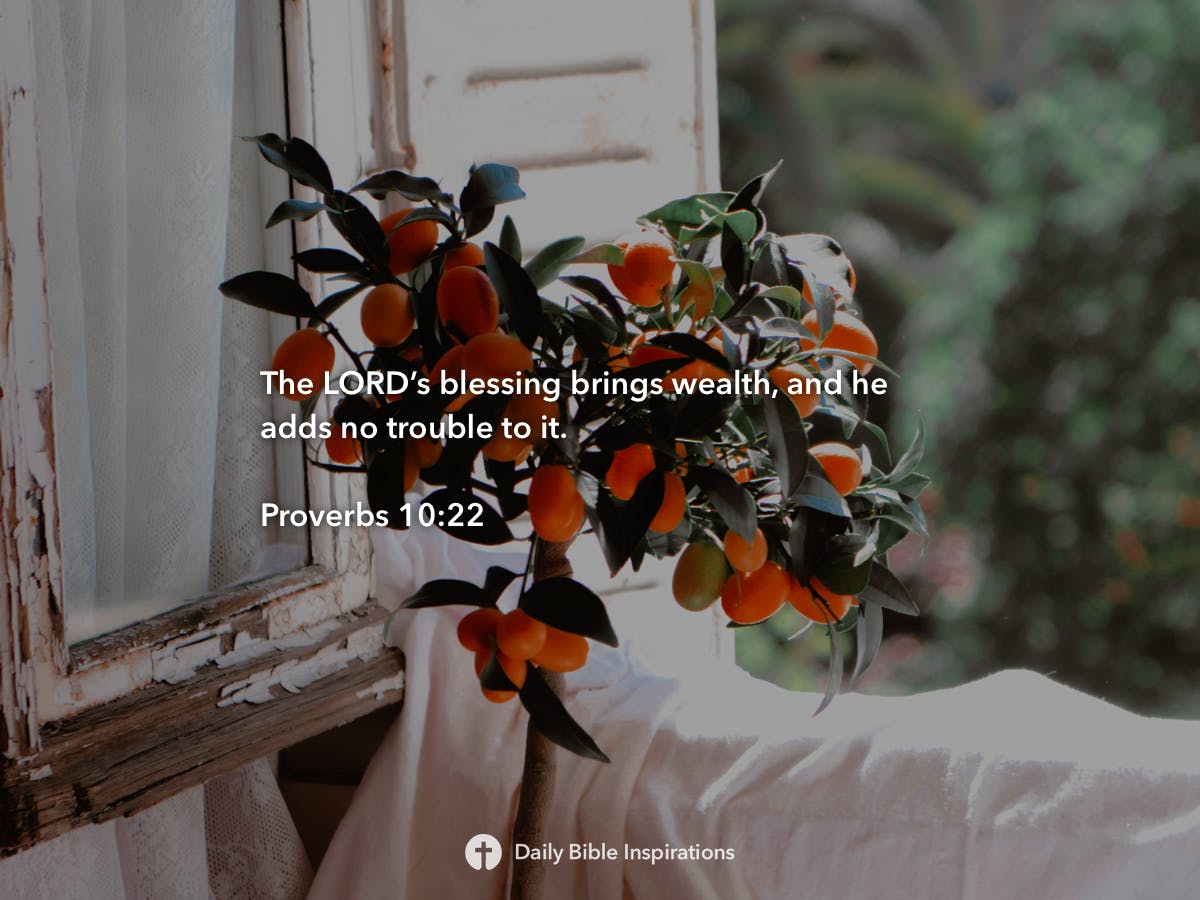 Proverbs 10:22 | Daily Bible Inspirations