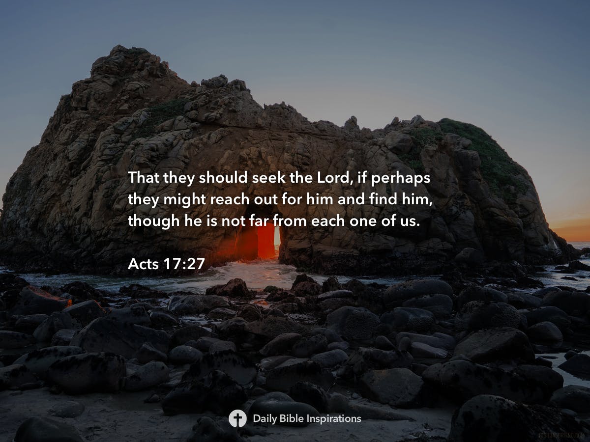 Acts 17 27 Daily Bible Inspirations