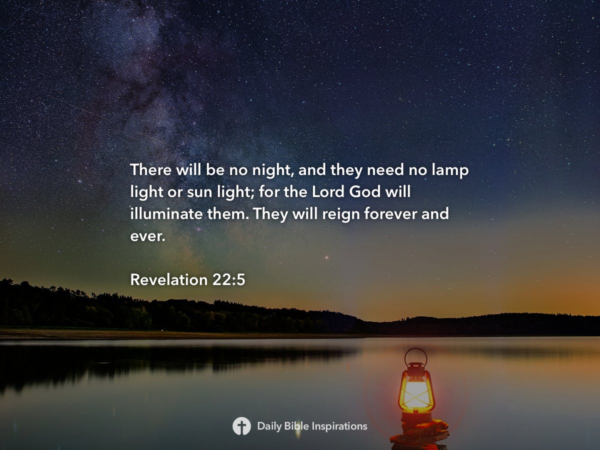 Revelation 22:5 | Daily Bible Inspirations