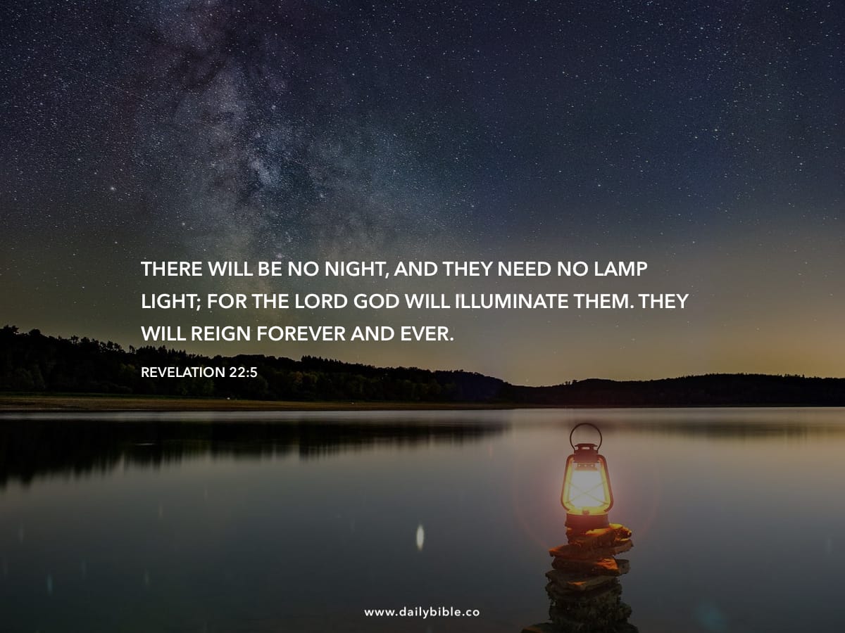 Revelation 22:5 - Daily Bible Inspirations