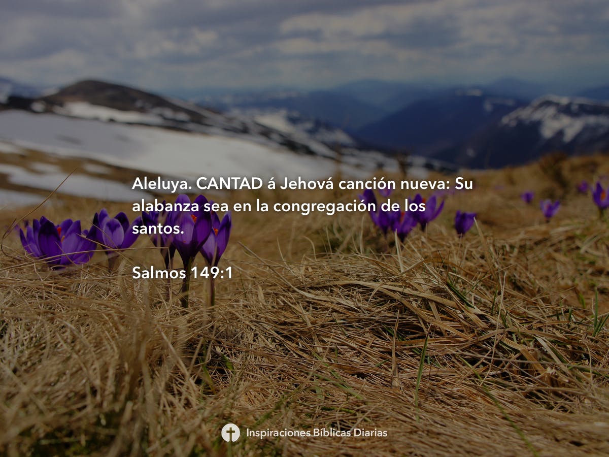 Salmos 149:1 - Inspiraciones Bíblicas Diarias