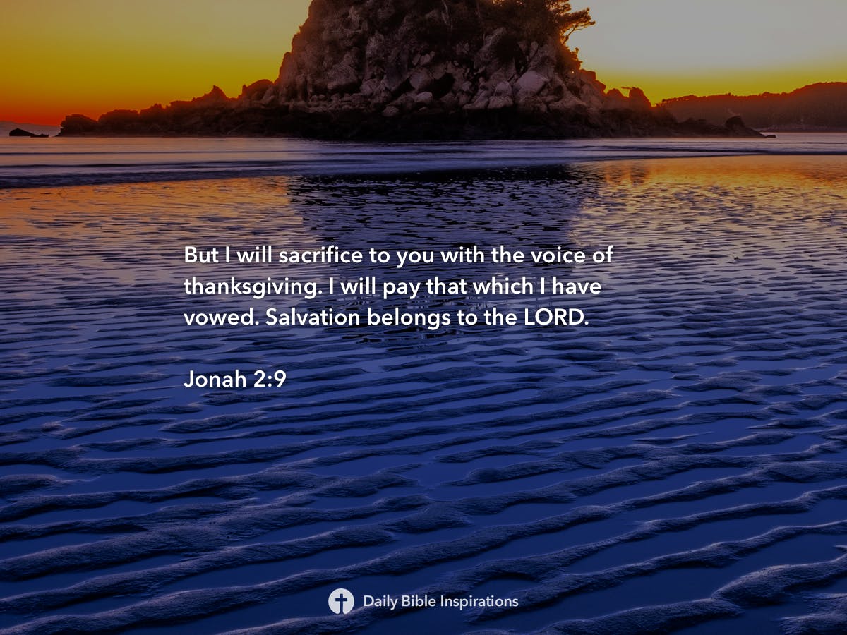 Jonah 2:9 - Daily Bible Inspirations