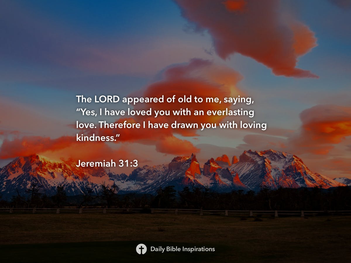 Jeremiah 31:3 - Daily Bible Inspirations