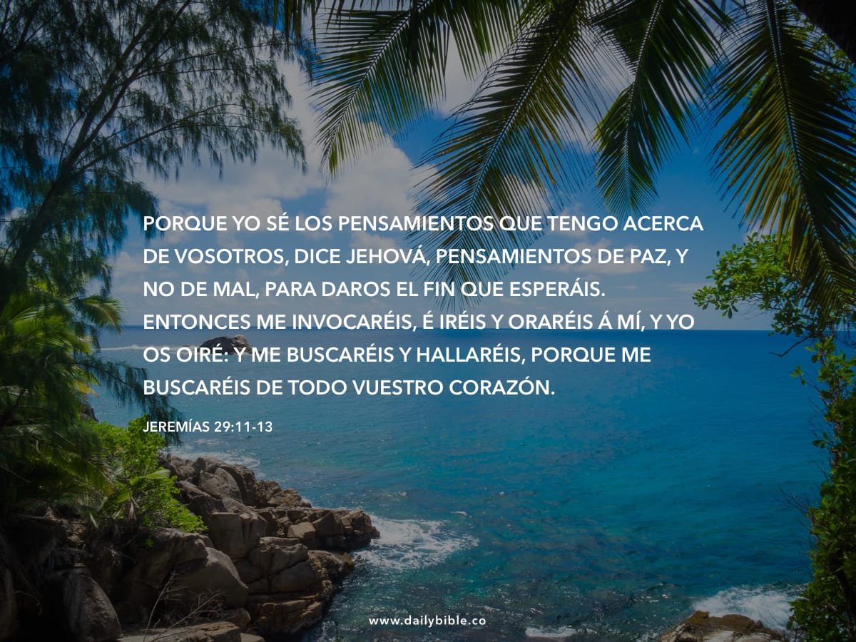 Jeremias 29:11-13 Linguagem De Hoje - RETOEDU