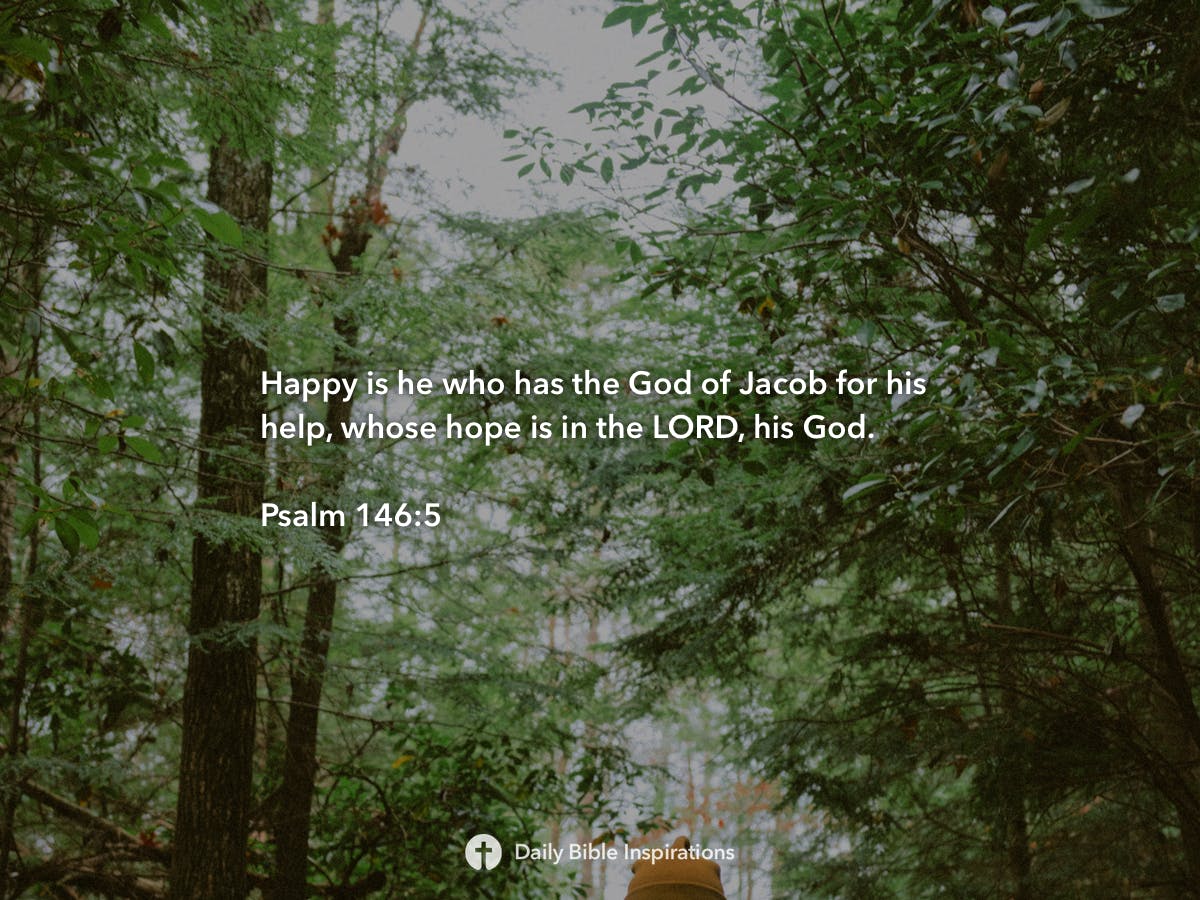 Psalm 146:5 - Daily Bible Inspirations