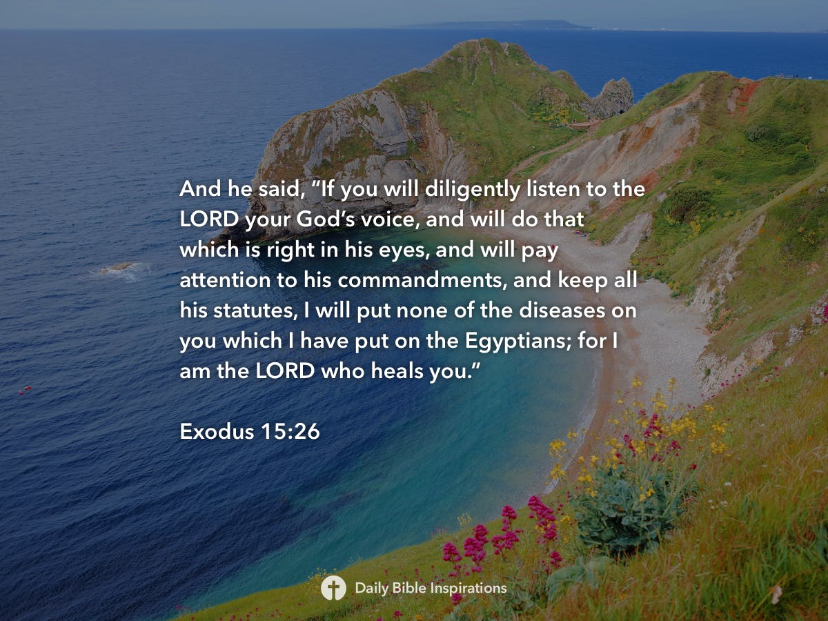 Exodus 15:26 | Daily Bible Inspirations