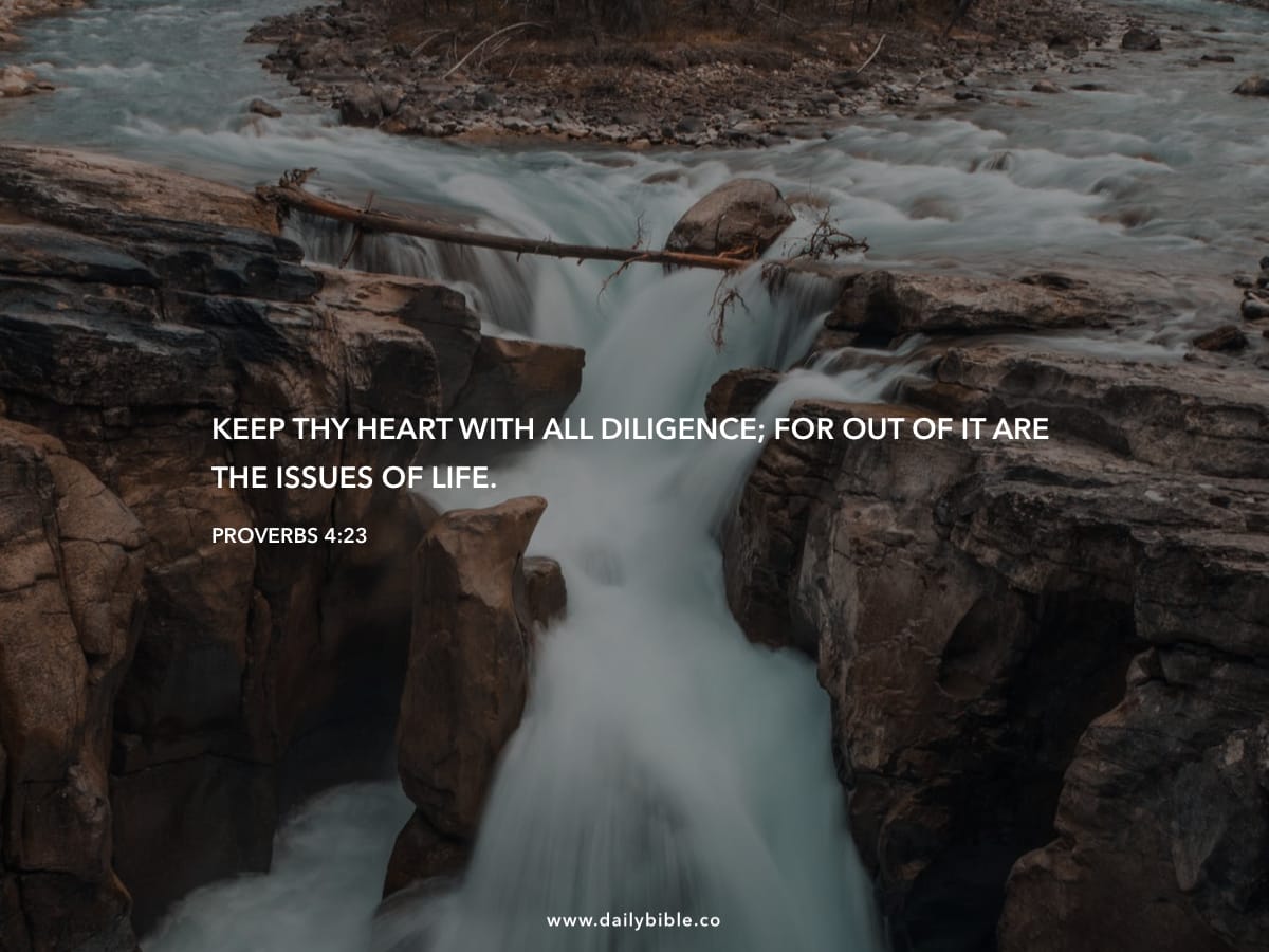 Proverbs 4:23 - Daily Bible Inspirations