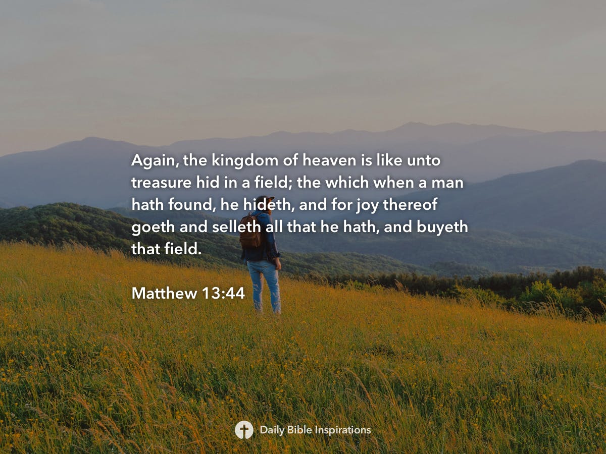 Matthew 13 44 52