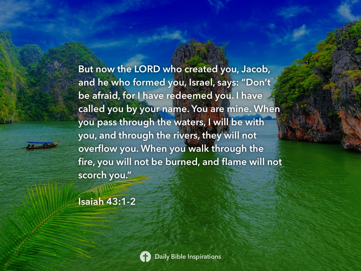Isaiah 43:1-2 | Daily Bible Inspirations
