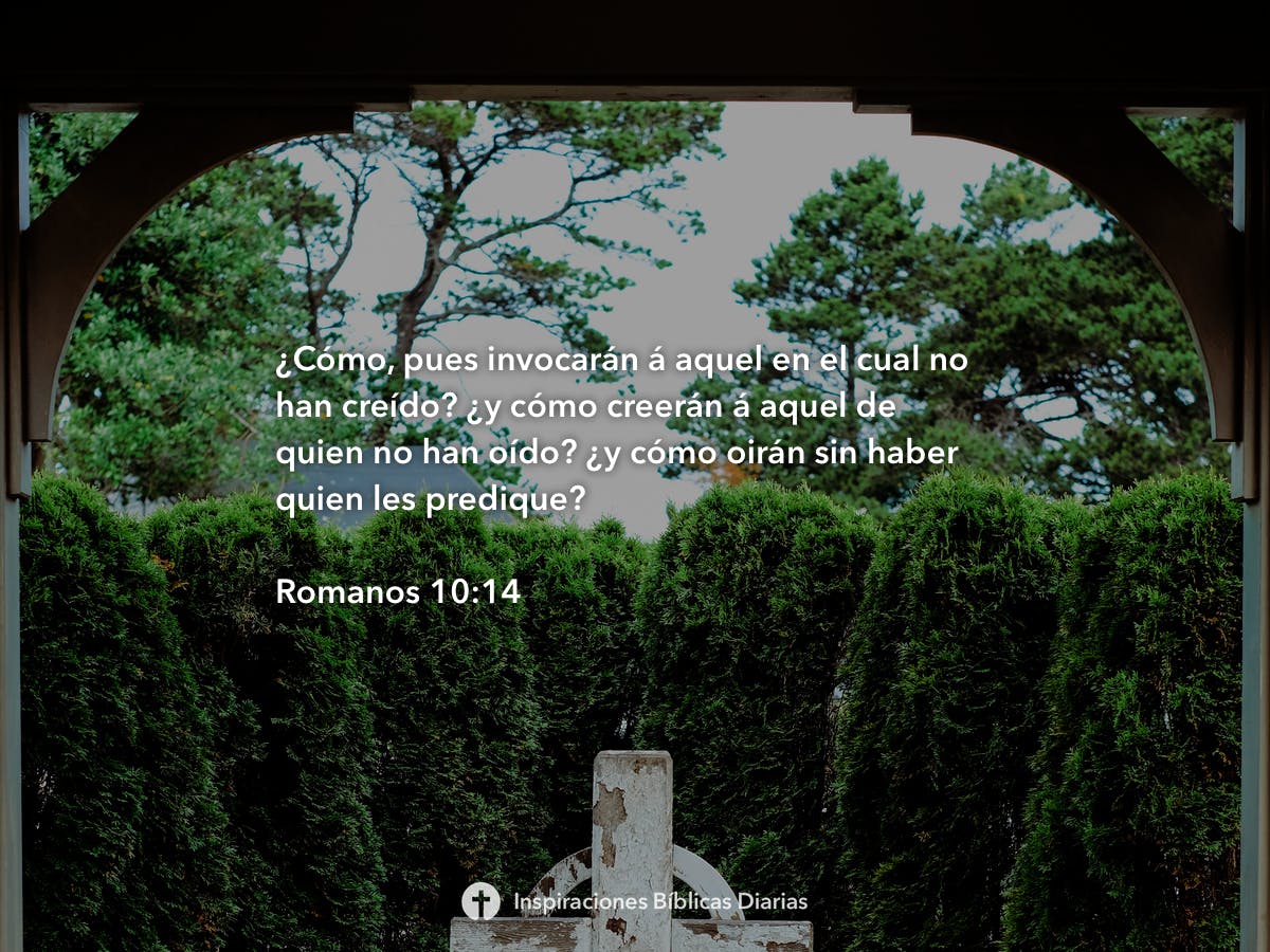 Romanos 10:14 - Inspiraciones Bíblicas Diarias
