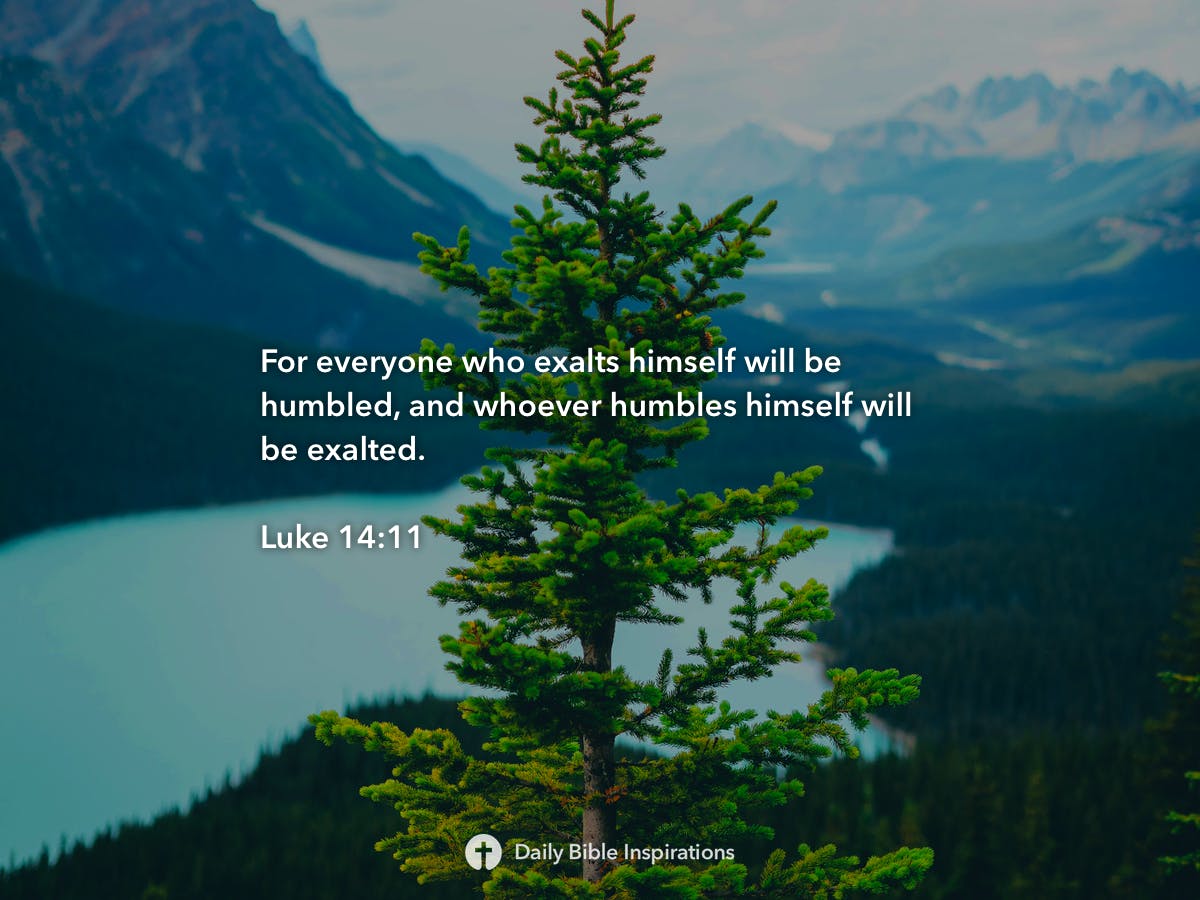 Luke 14:11 | Daily Bible Inspirations