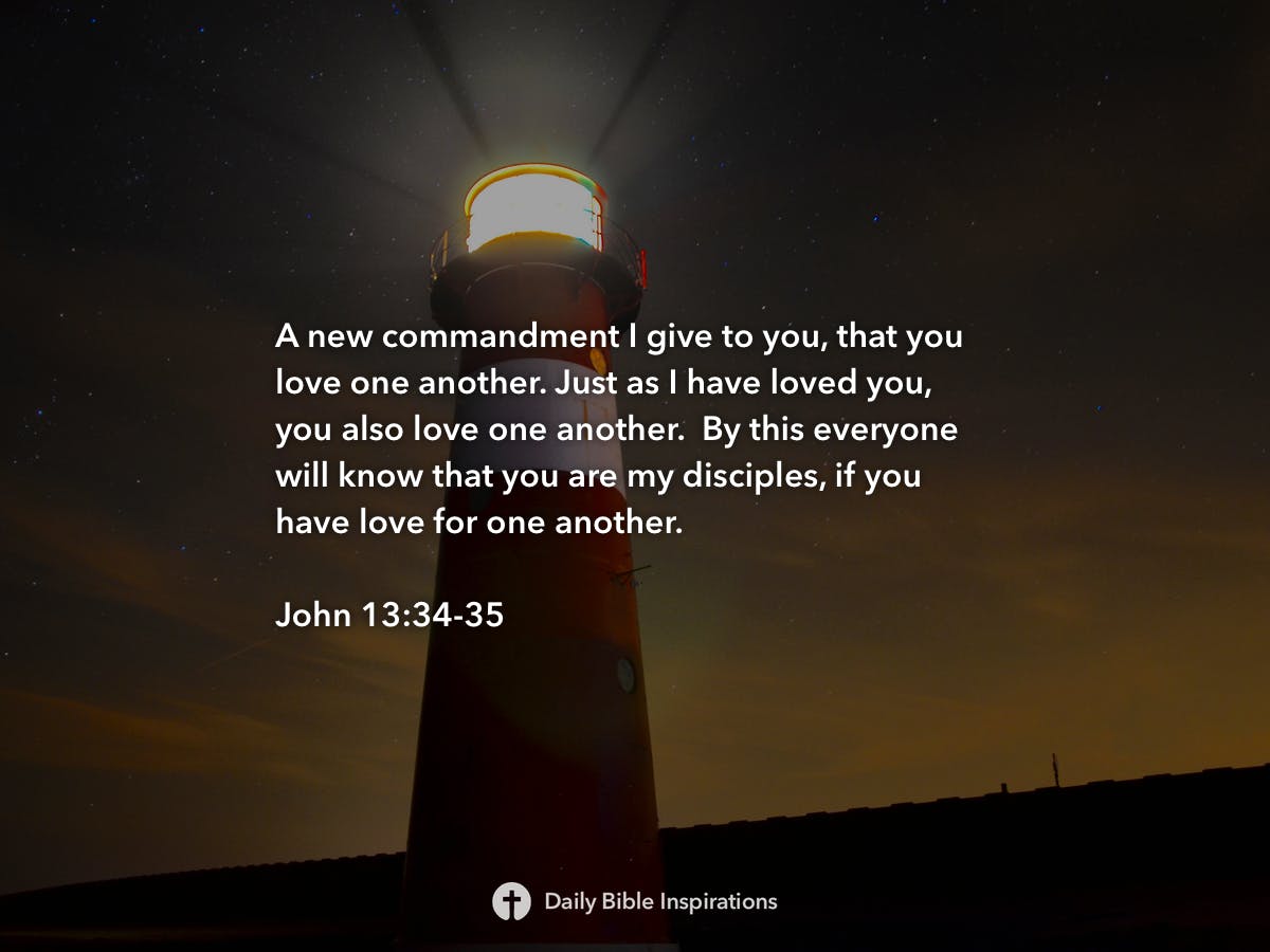 John 13:34-35 | Daily Bible Inspirations