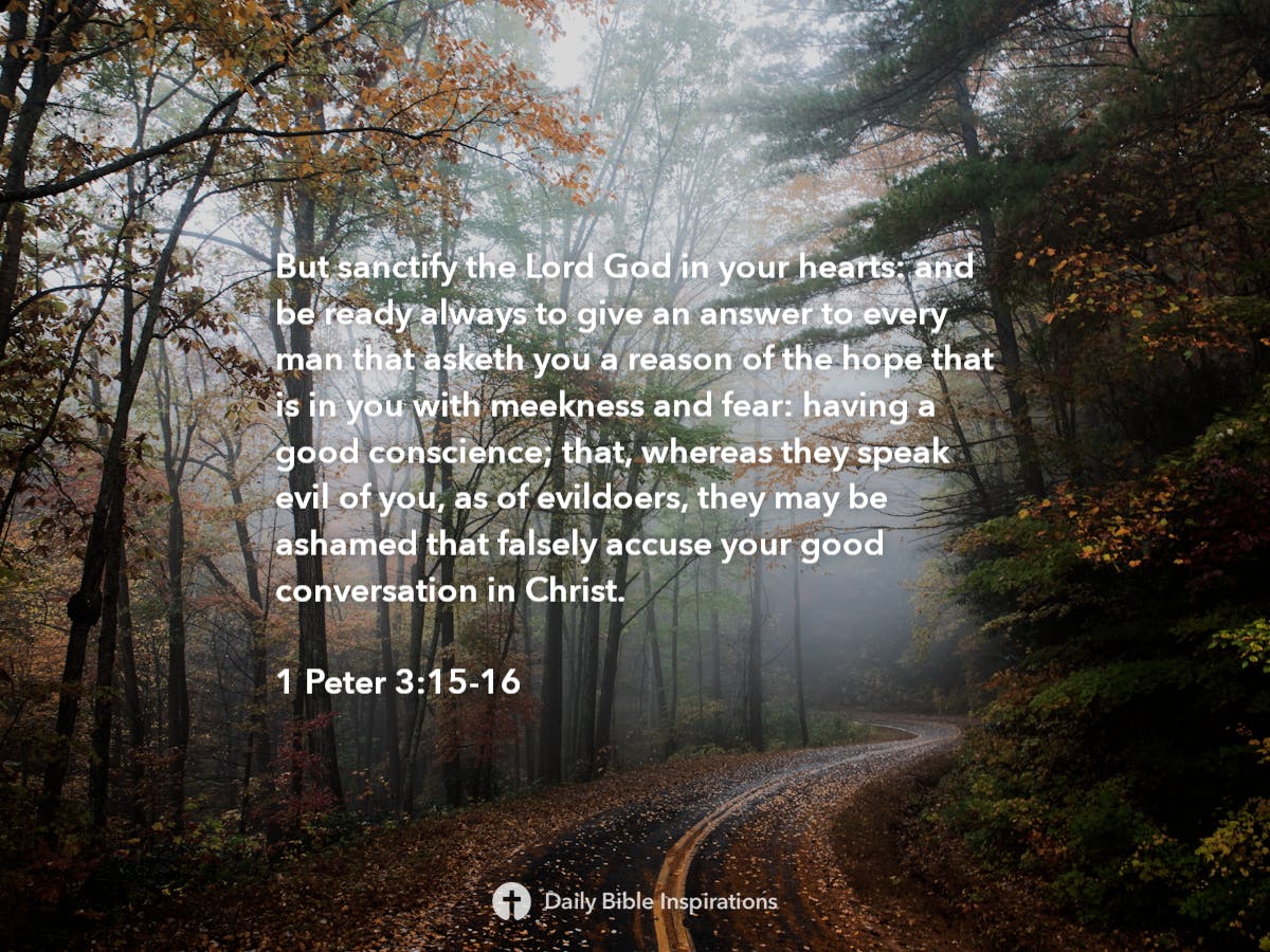 1 Peter 3:15-16 - Bible Inspirations