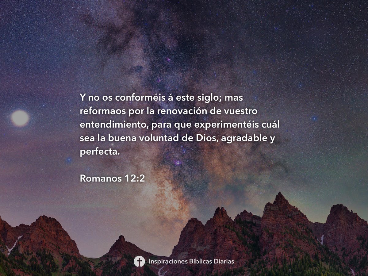 Romanos 12:2 - Inspiraciones Bíblicas Diarias