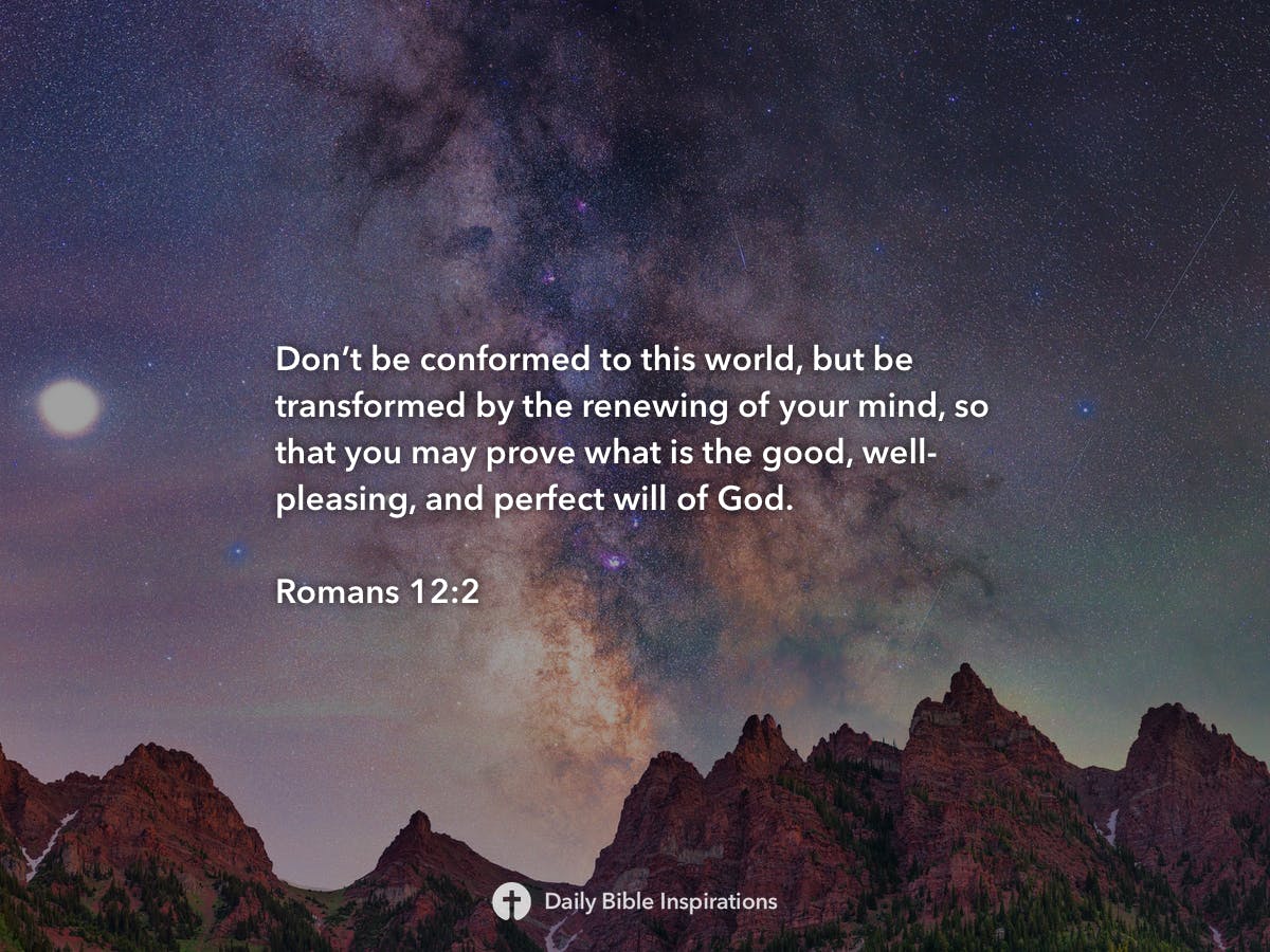 Romans 12:2 - Daily Bible Inspirations