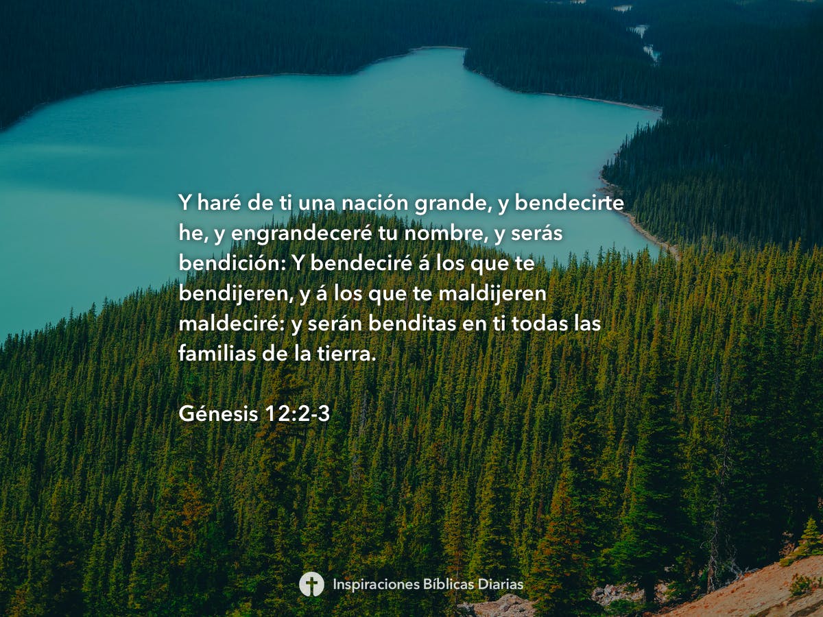 Génesis 12:2-3 - Inspiraciones Bíblicas Diarias