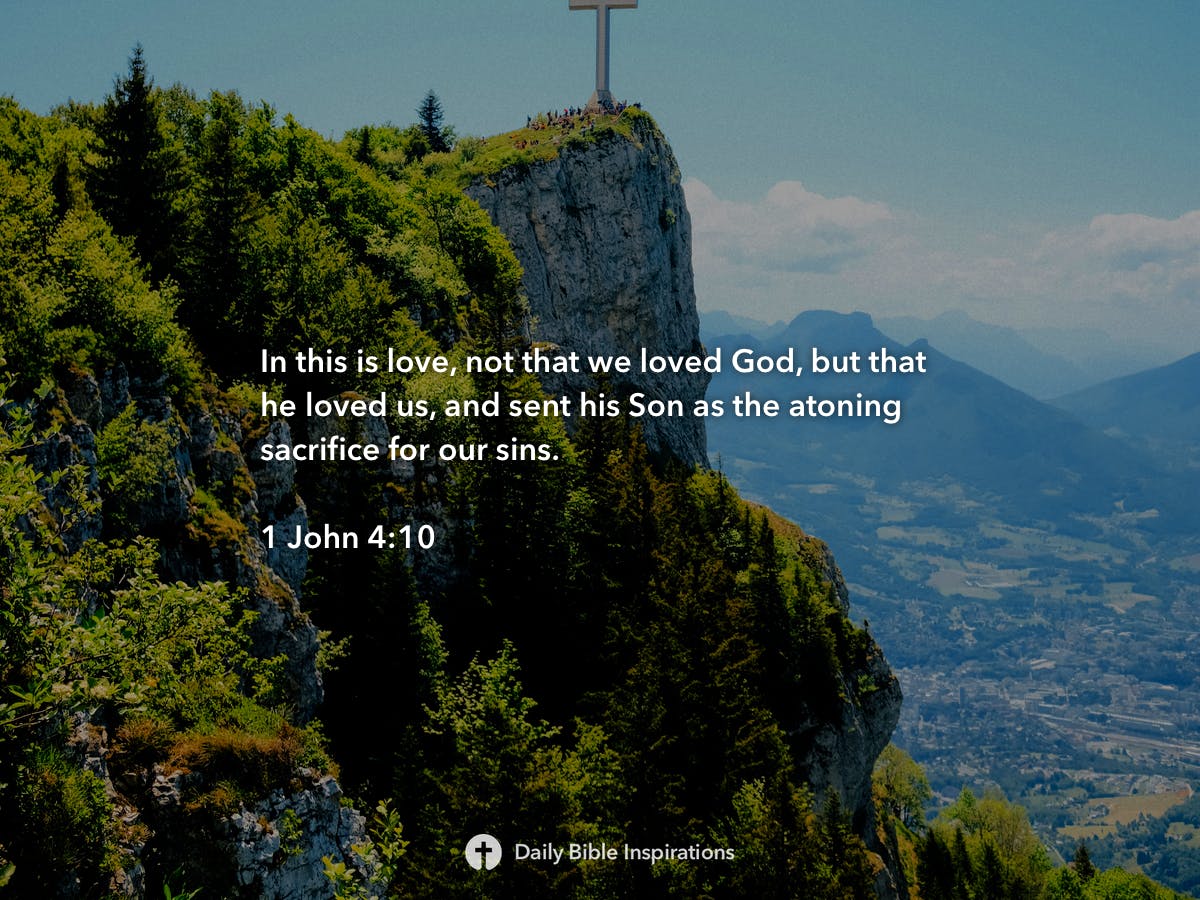 1 John 4:10 | Daily Bible Inspirations
