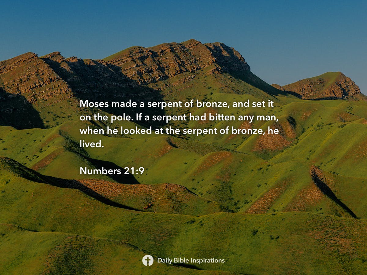 Numbers 21:9 - Daily Bible Inspirations