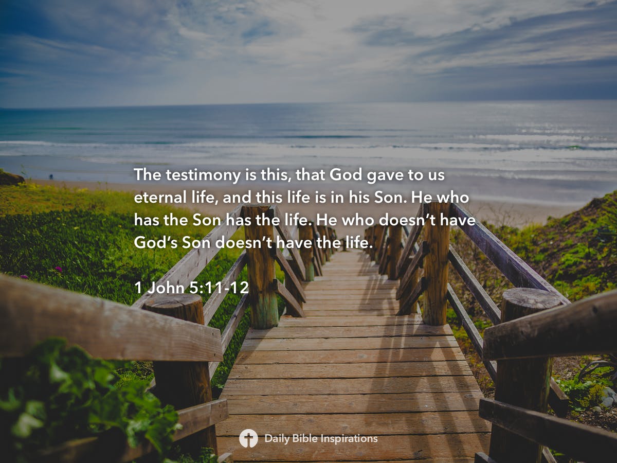 1 John 5 11 12 Daily Bible Inspirations