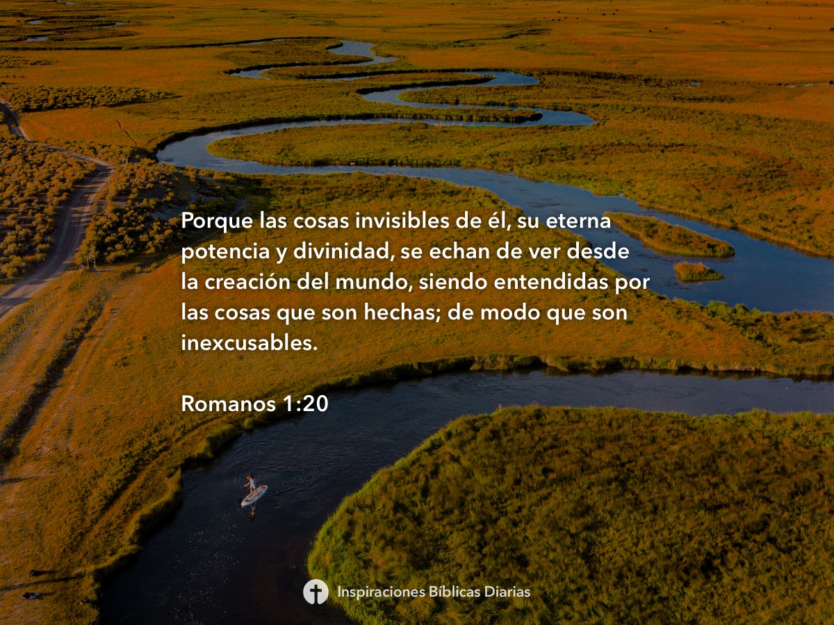 Romanos 1:20 - Inspiraciones Bíblicas Diarias