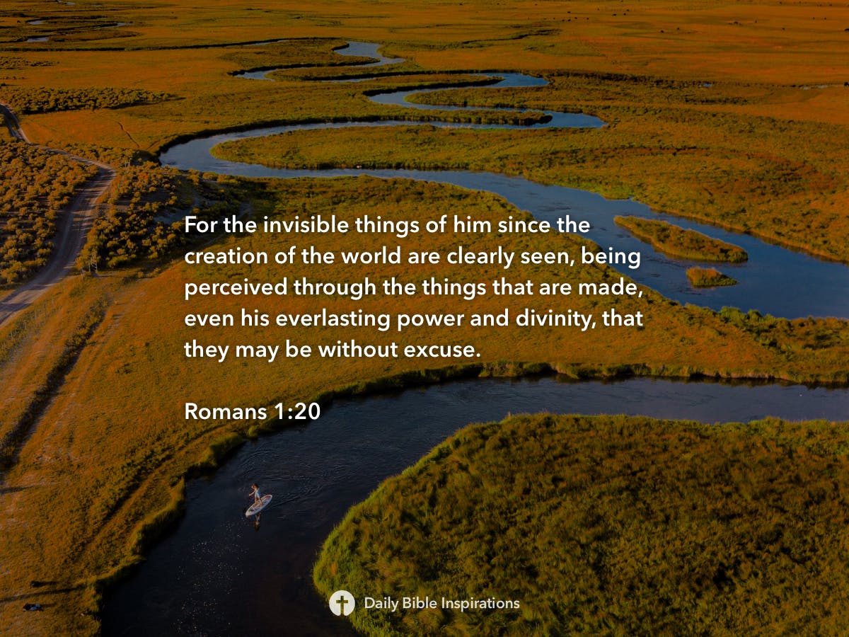 Romans 1:20 - Daily Bible Inspirations
